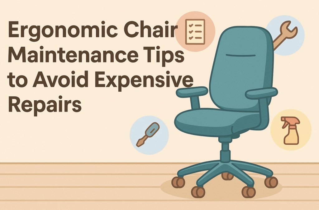 Ergonomic Chair Maintenance Tips to Avoid Expensive Repairs