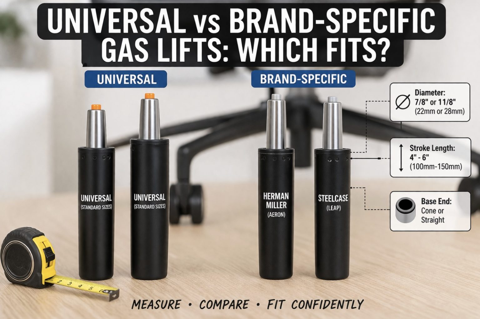 Universal vs Brand-Specific Gas Lifts: Which Fits?